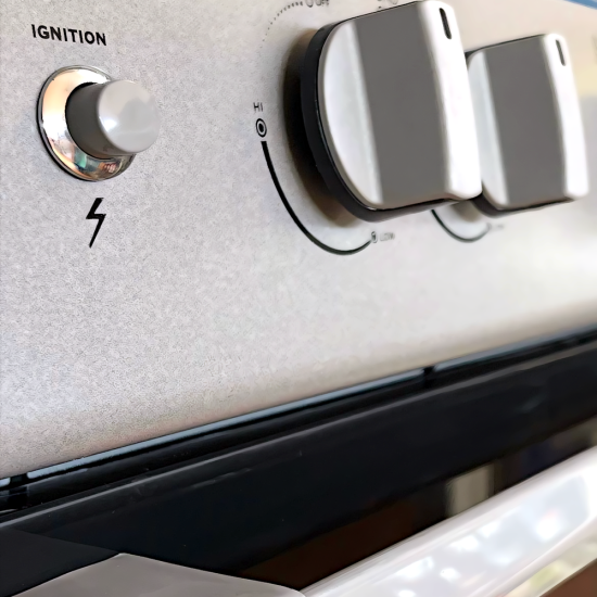 30 in. Gas Stove Blackpoint-BP030E-SIL|Carisol[Jamaica] - Carisol Group Jamaica